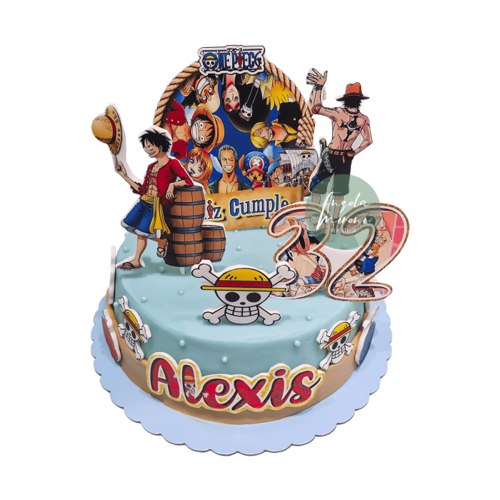 Pastel De One Piece En Barcelona | Angela Moreno