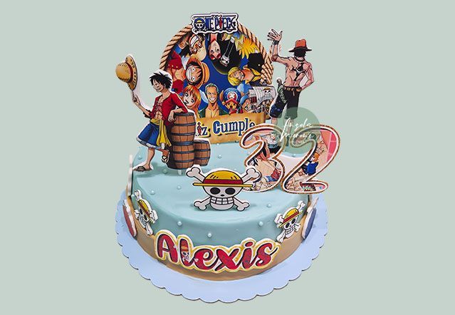 Pastel De One Piece En Barcelona | Angela Moreno