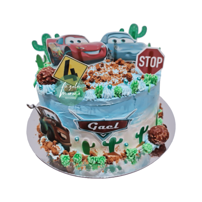 Pastel De Cumpleaños De Rayo Mcqueen
