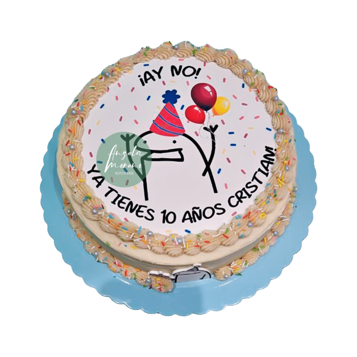 Pastel Meme Flork, Feliz Cumpleaños Para Regalar